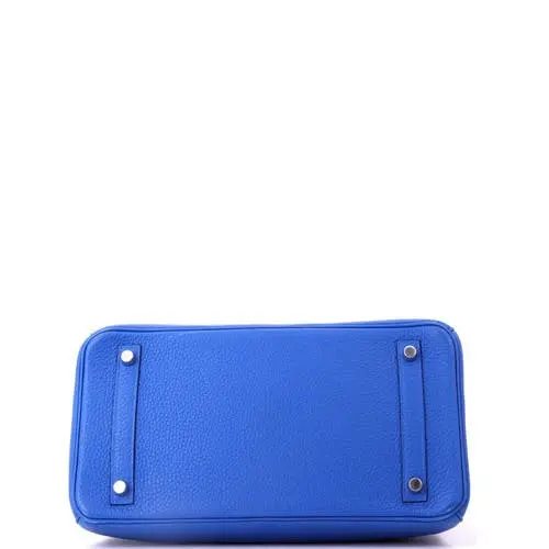 Hermès Birkin Handbag Verso Clemence With Palladium Hardware 30