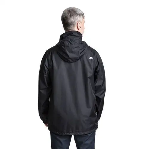 TRESPASS Fraser Ii Waterproof Jacket - Black