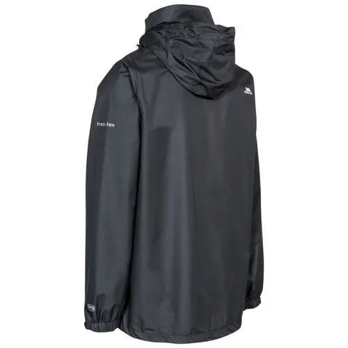 TRESPASS Fraser Ii Waterproof Jacket - Black