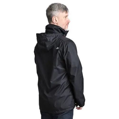 TRESPASS Fraser Ii Waterproof Jacket - Black