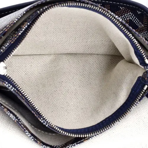 Goyard Plumet Clutch Wallet Coated Canvas