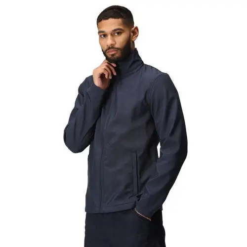 REGATTA Standout Ablaze Printable Softshell Jacket - Navy