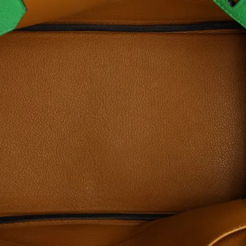 Hermès Birkin Handbag Verso Togo With Palladium Hardware 30