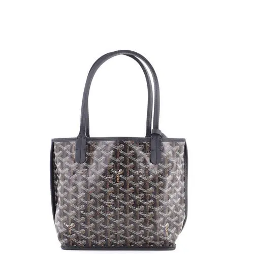 Goyard Anjou Reversible Tote Coated Canvas Mini