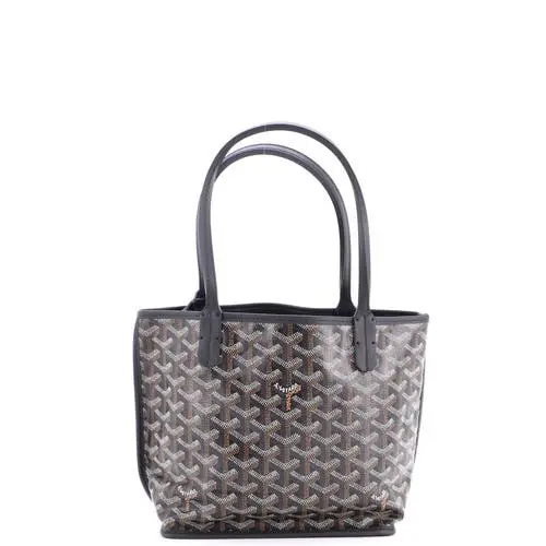 Goyard Anjou Reversible Tote Coated Canvas Mini