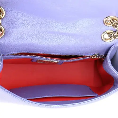 BVLGARI Serpenti Cabochon Shoulder Bag Diagonal Quilted Leather Small