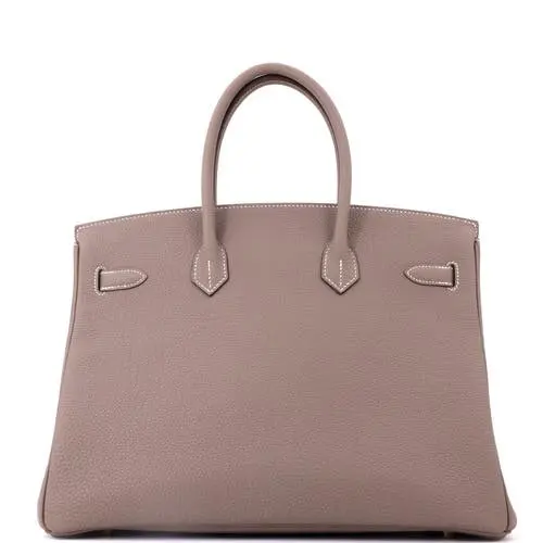 Hermès Birkin Handbag Togo With Gold Hardware 35