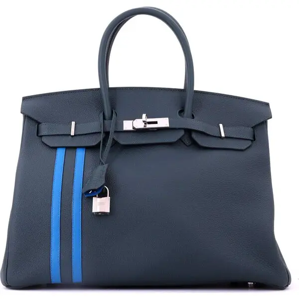 Hermès Officier Birkin Bag Limited Edition Togo With Swift 35