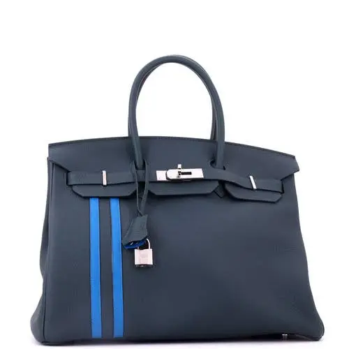 Hermès Officier Birkin Bag Limited Edition Togo With Swift 35