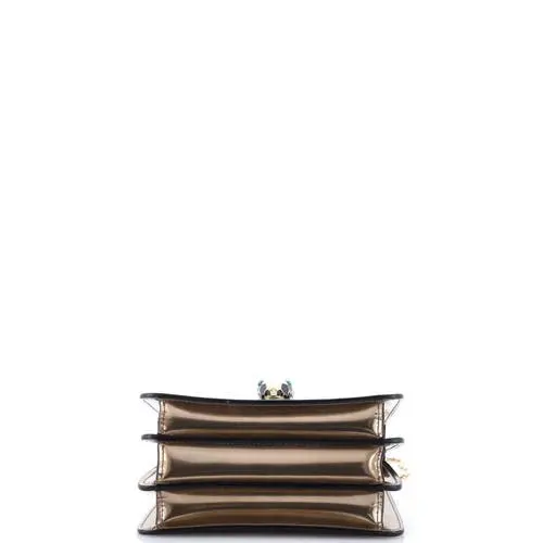 BVLGARI Serpenti Top Handle Bag Patent Small