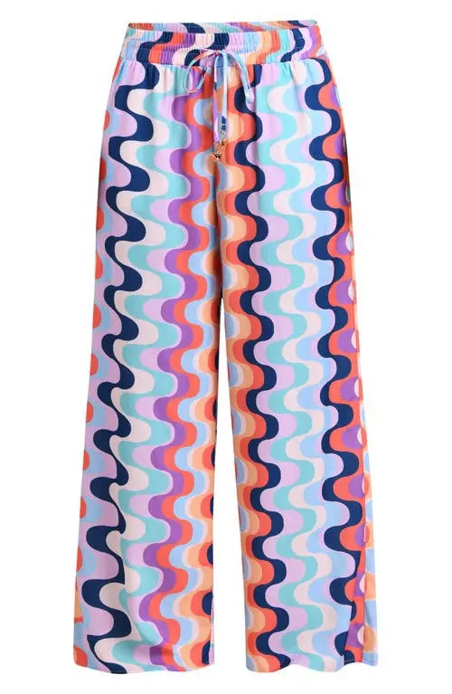 SUNSHINE 79 Untamed Tropics Wide Leg Cover-up Pants