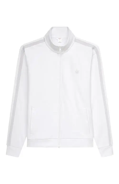 Boast Tipped Track Jacket - White Grey