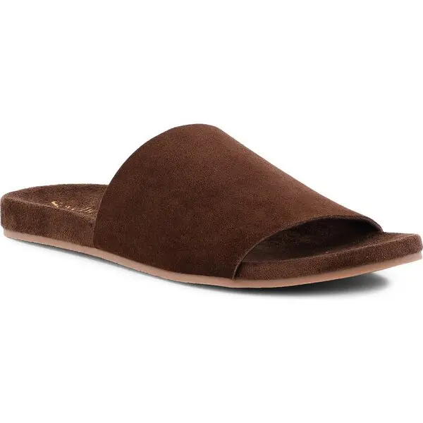 Seychelles Bungalow Slide Sandal - Chocolate