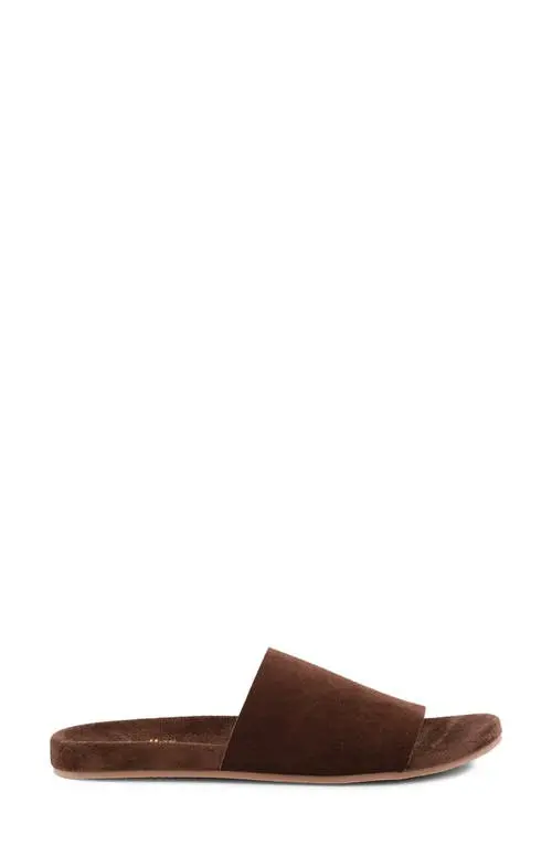 Seychelles Bungalow Slide Sandal - Chocolate
