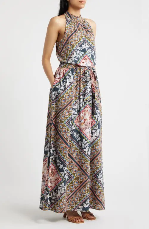 Julia Jordan Halter Maxi Dress