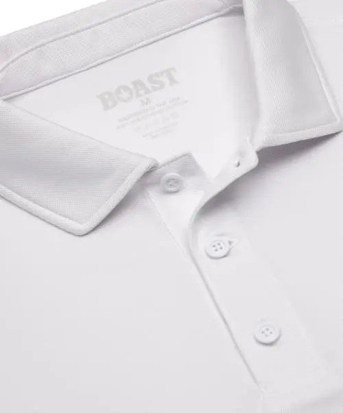 BOAST Performance Match Polo 2.0 - White