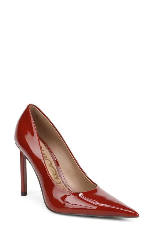 Sam Edelman Talula Pointed Toe Stiletto Pumps - Brandy Brown