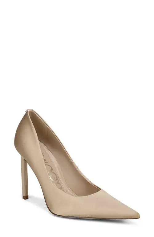 Sam Edelman Talula Pointed Toe Stiletto Pumps - Champagne