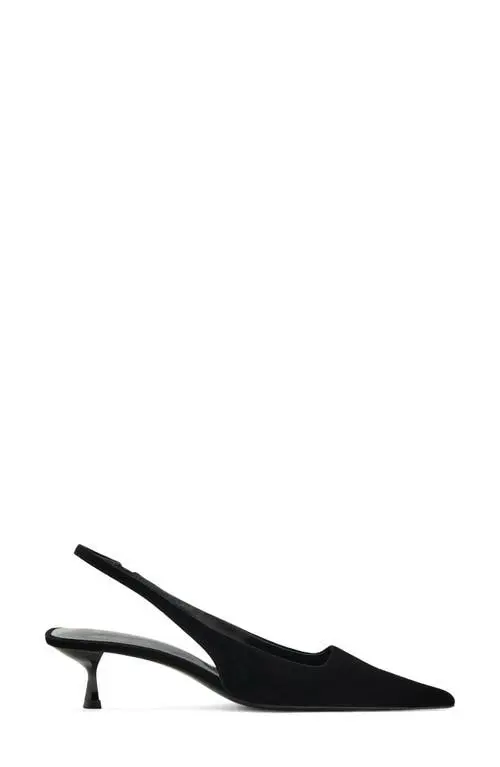 Mango Slingback Pointed Toe Pump