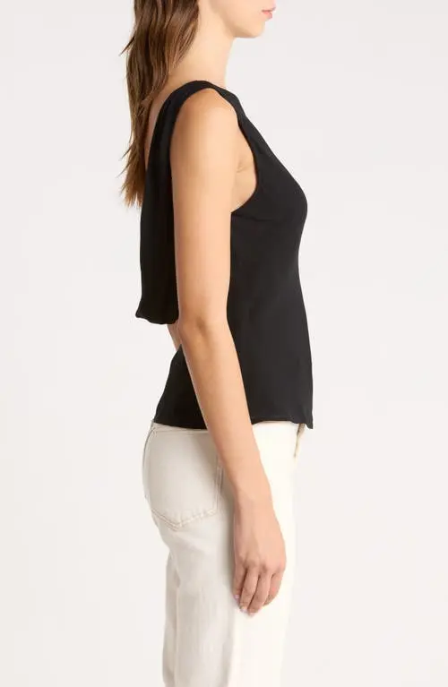 REFORMATION Dorthea Sleeveless Top With Cowl Neck