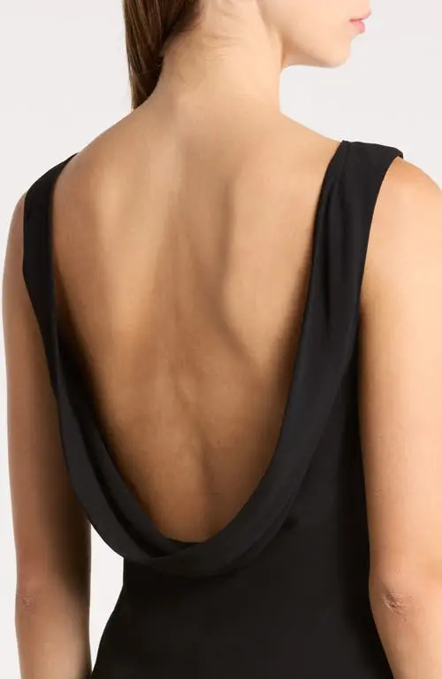 REFORMATION Dorthea Sleeveless Top With Cowl Neck