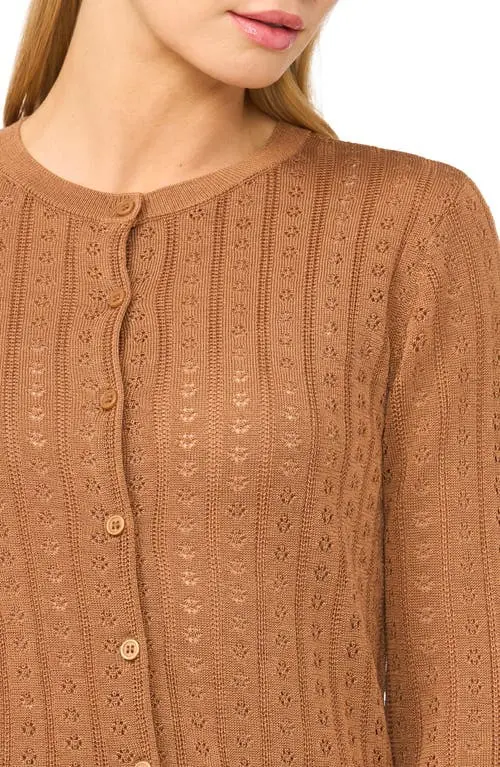 Ted Baker London Valerie Pointelle Stitch Cardigan