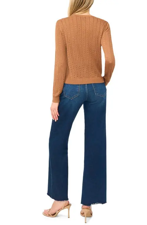 Ted Baker London Valerie Pointelle Stitch Cardigan