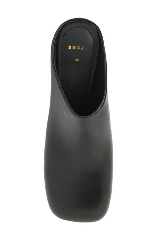 Sacai Square Toe Mule