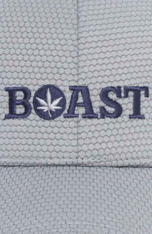 Boast Dimple" Snapback Hat - Grey