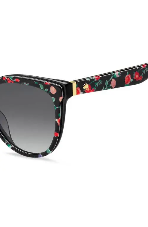 Kate Spade New York Daesha 56mm Cat Eye Sunglasses