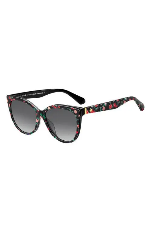 Kate Spade New York Daesha 56mm Cat Eye Sunglasses