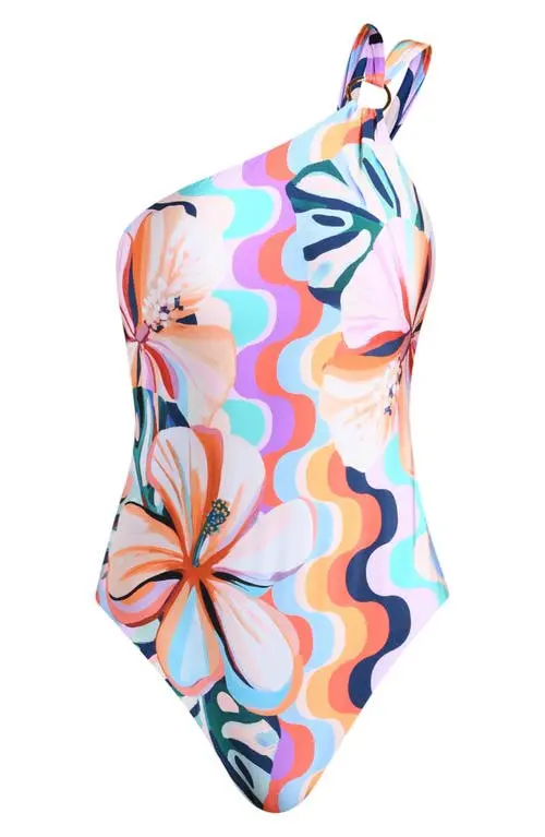SUNSHINE 79 Untamed Tropics One-shoulder One-piece Swimsuit
