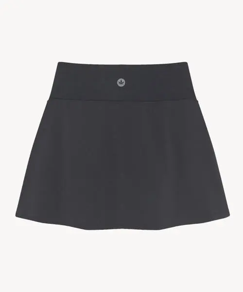 Boast 2 In 1 A-line Performance Skirt - Black