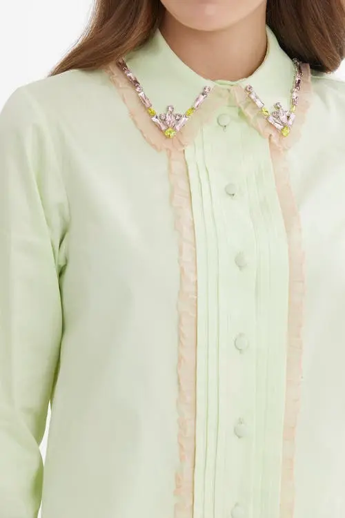 GIZIA Embroidered Shirt
