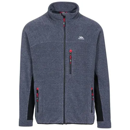 TRESPASS Jynx Full Zip Fleece Jacket - Navy