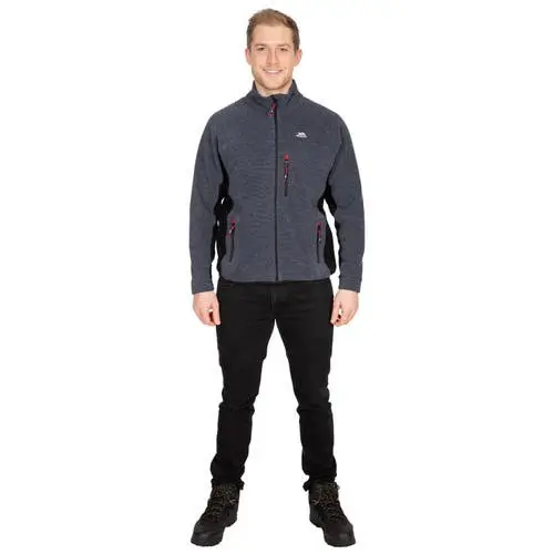 TRESPASS Jynx Full Zip Fleece Jacket - Navy