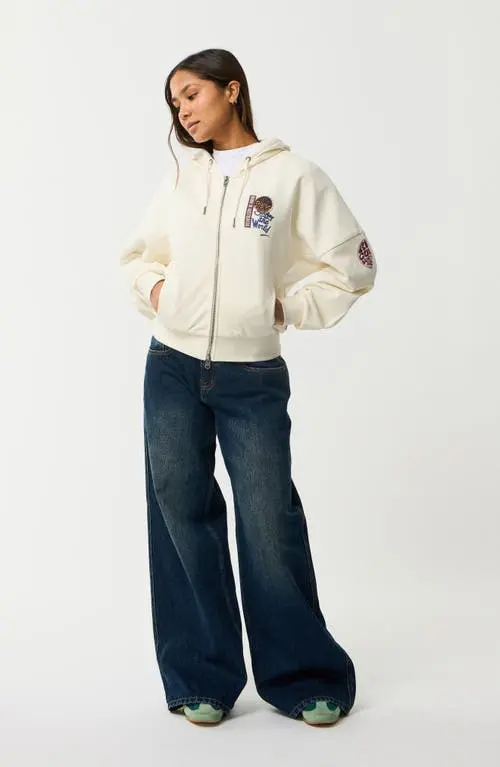 Rip Curl Surf The World Full Zip Graphic Hoodie