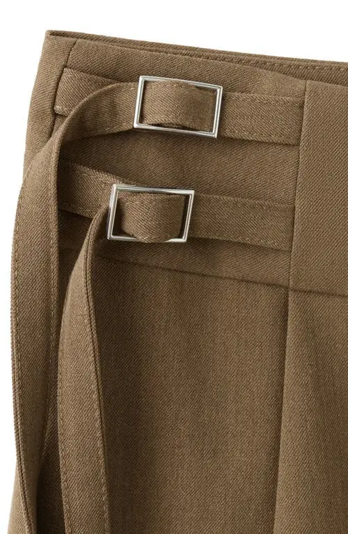 Mango Brittany Pleated Miniskirt