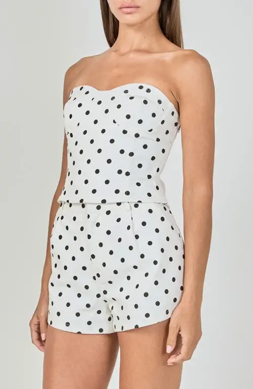 Endless Rose Dot Tube Top