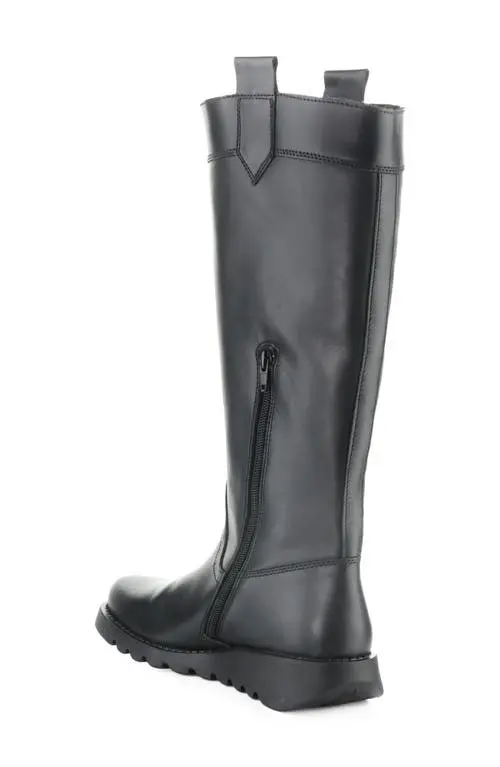 Fly London Sird Knee High Boot - Black