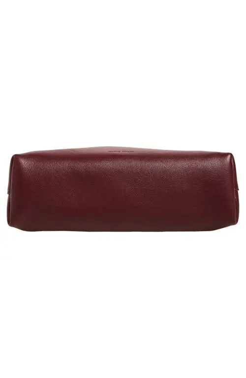 MANSUR GAVRIEL Hea Metal Handle Leather Handbag