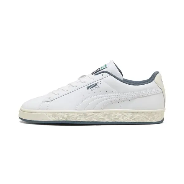 PUMA Suede Lace-up Sneakers - White