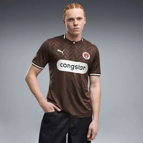PUMA Sankt Pauli F.c. Home Soccer Jersey Shoes - Brown