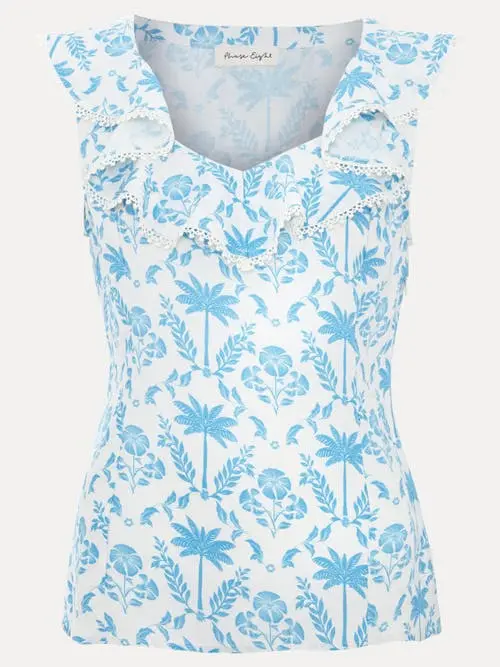 PHASE EIGHT Rhona Linen Blouse
