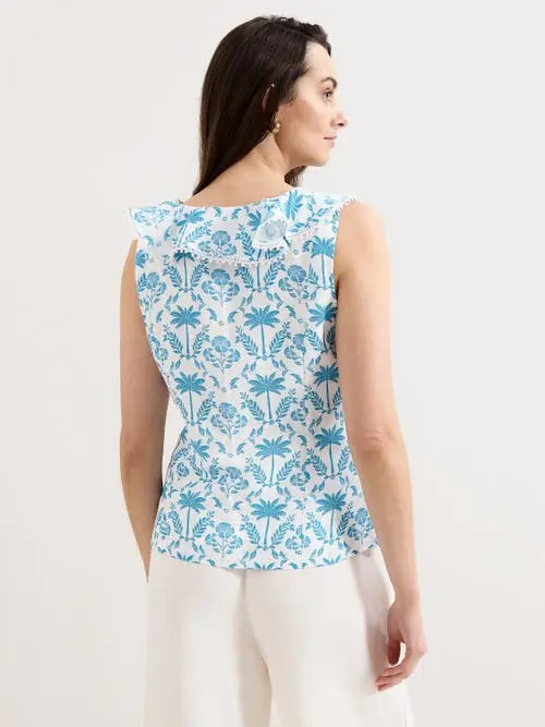 PHASE EIGHT Rhona Linen Blouse