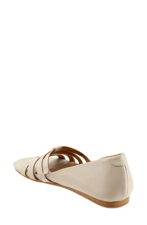 Softwalk Cozumel 2.0 Strappy Leather Wedge Sandals - Ivory