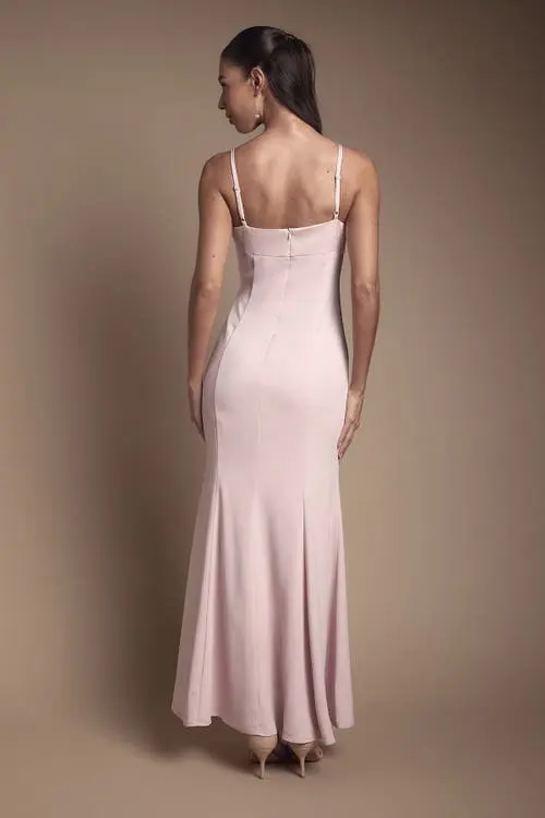 Coast Strappy V-neck Maxi Dress