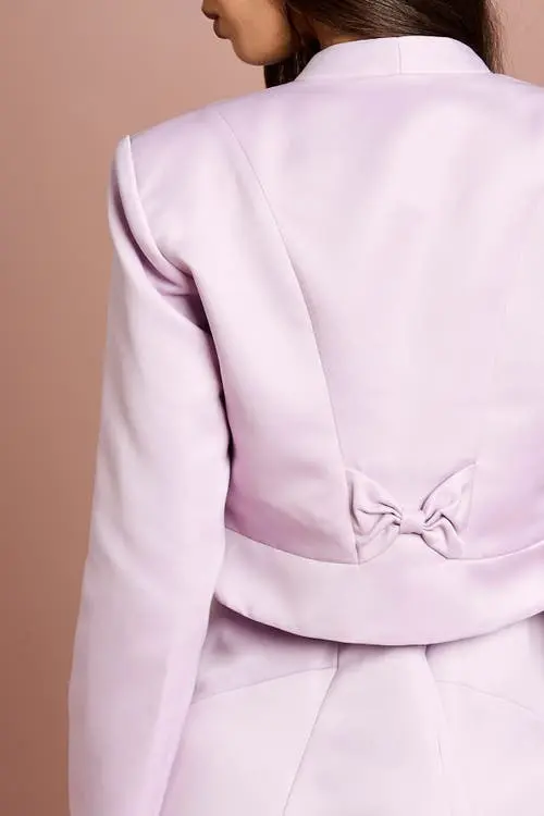 Coast Satin Crop Jacket