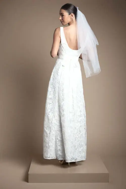 Coast Lace Wrap Maxi Dress