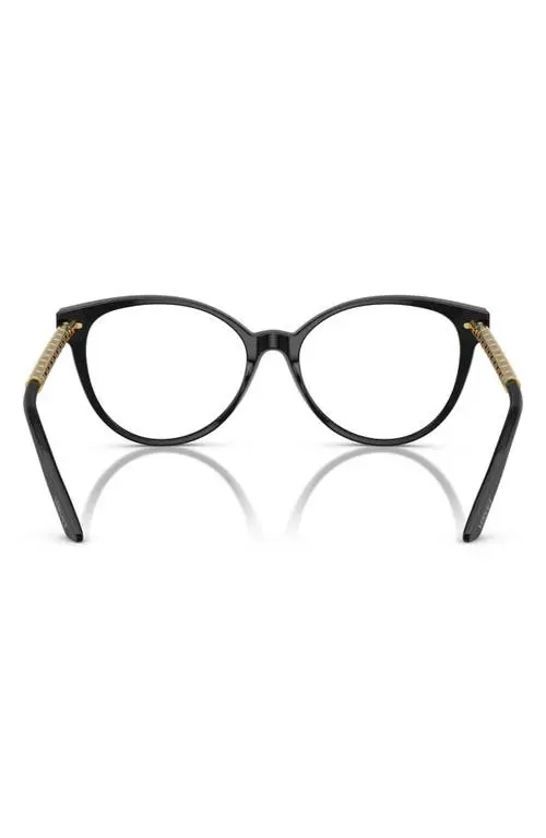 Versace 54mm Cat Eye Optical Glasses